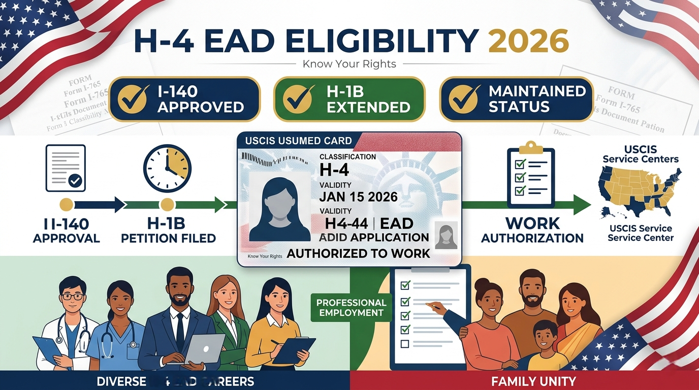 H-4 EAD Eligibility:Everything You Needto Know in 2026 - Visaora